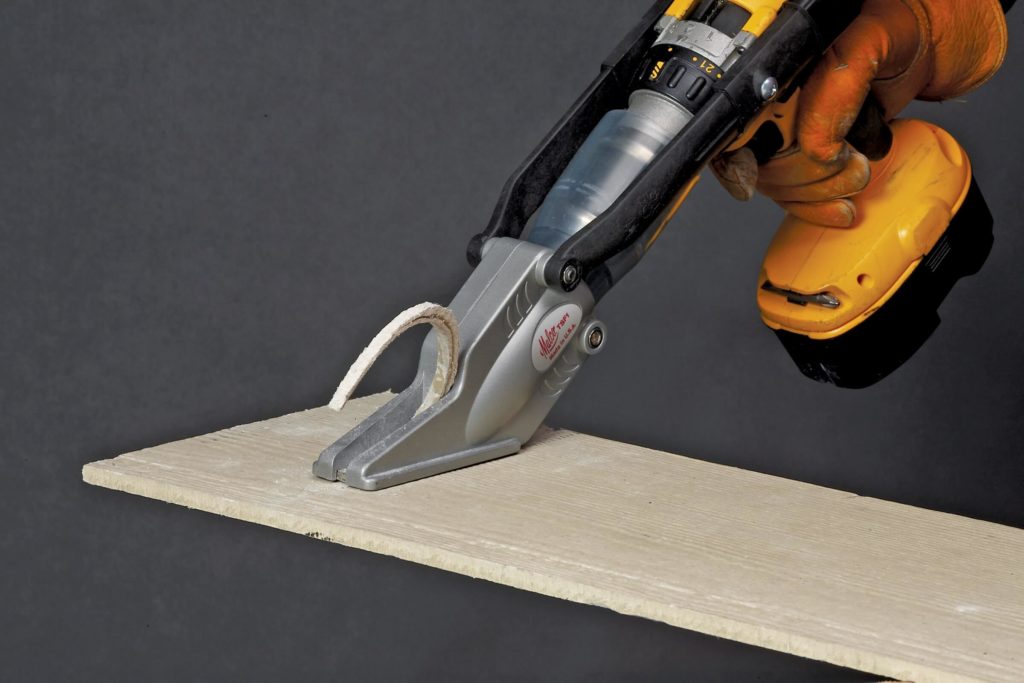 TurboShear® – Fiber Cement Siding Shear Drill Attachment - Malco Tools